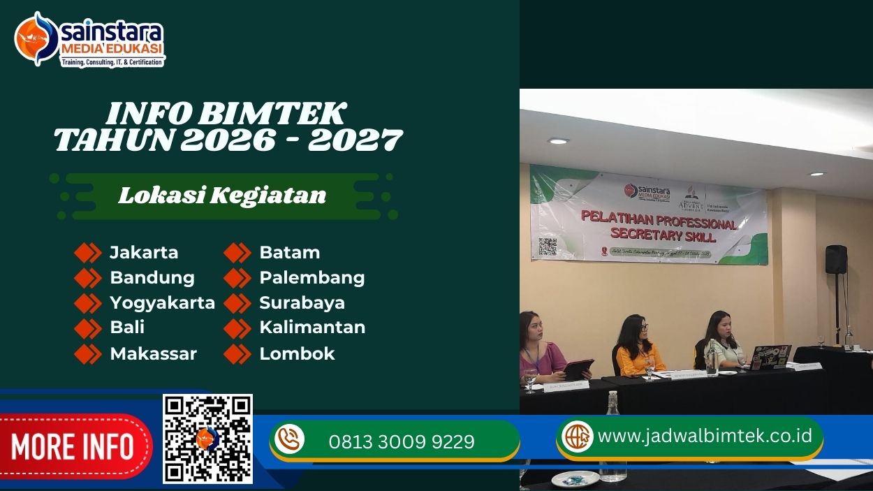 Info Bimtek Konsep Dasar Sistem Informasi Geografis Tahun 2026 - 2027 ...